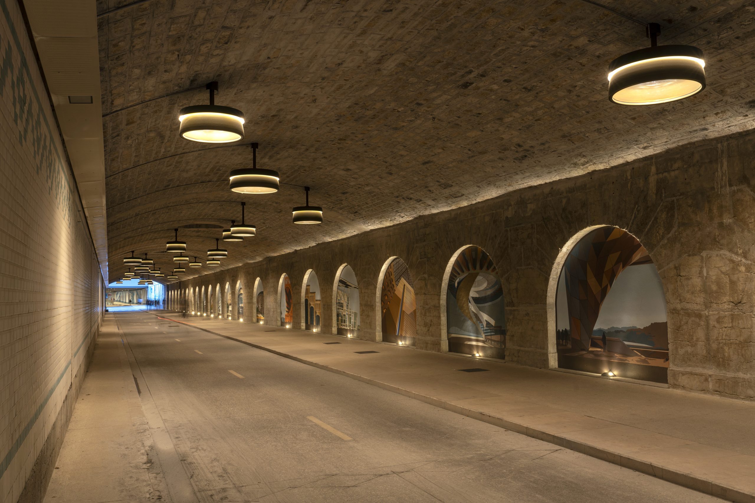 Mise en lumière du passage France Pejot à Lyon - Citeos